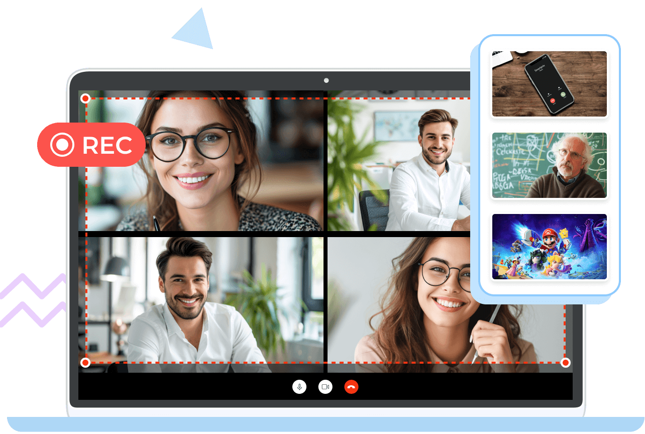 AnyRec Free Screen Recorder: captura cualquier video de pantalla gratis