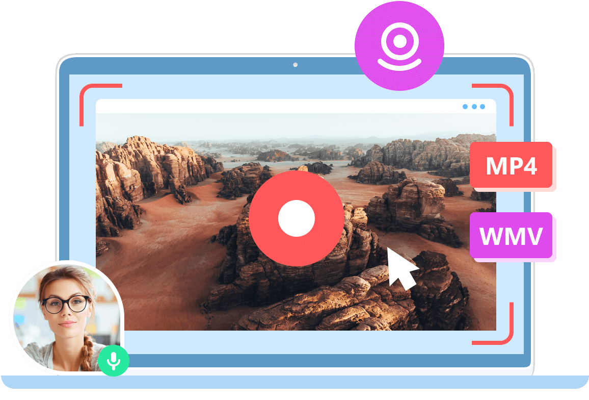 AnyRec 免费屏幕录像机 - 免费捕获任何屏幕视频
